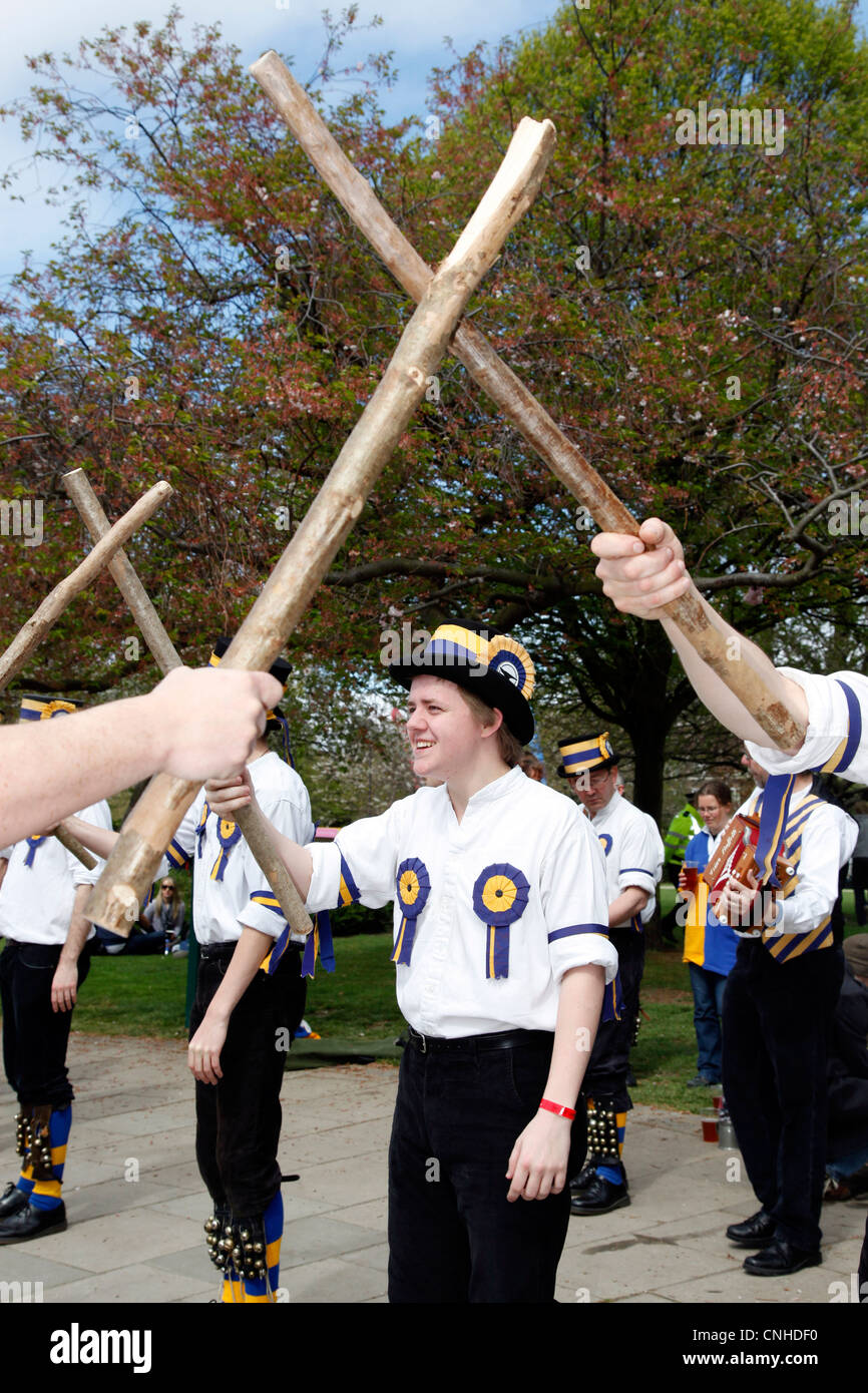 Morris Dancing Sticks High Resolution Stock Photography and Images - Alamy
