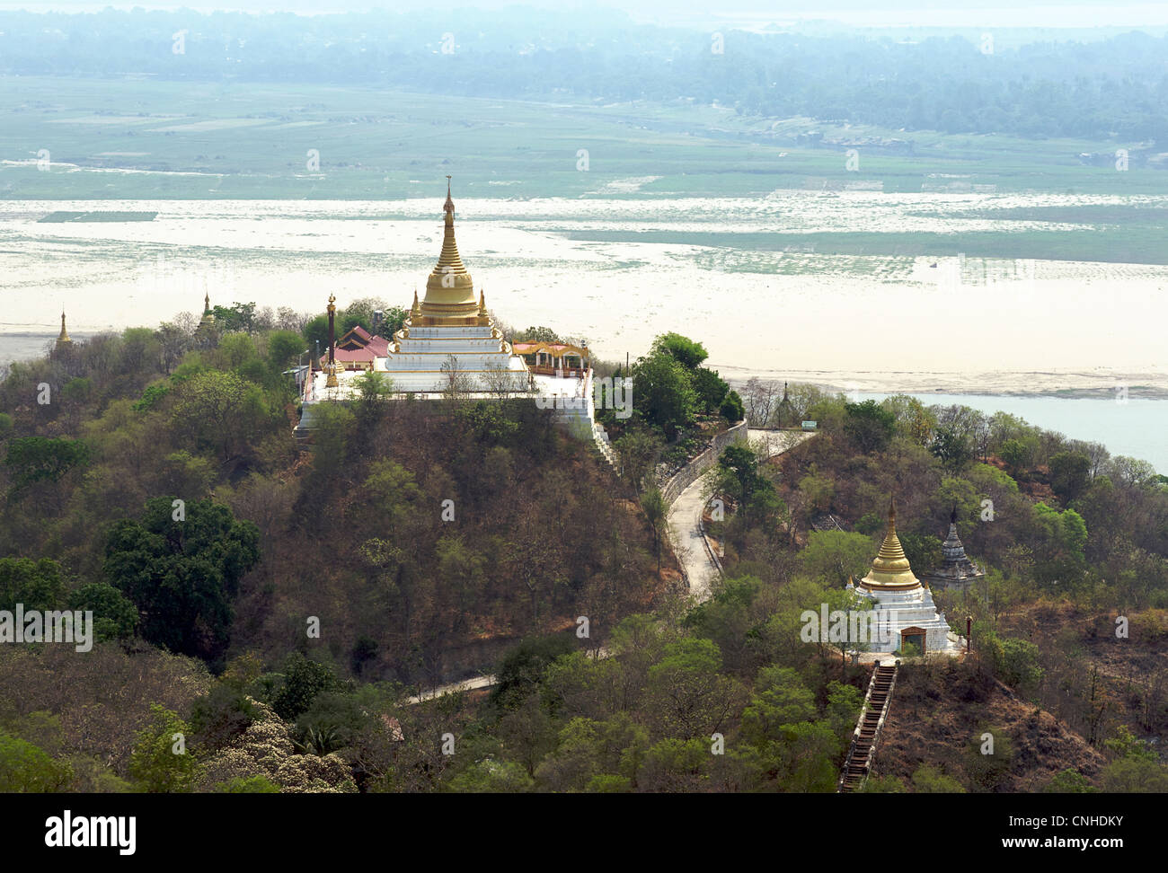 Ayeyarwady river, Sagaing, Burma Stock Photo - Alamy