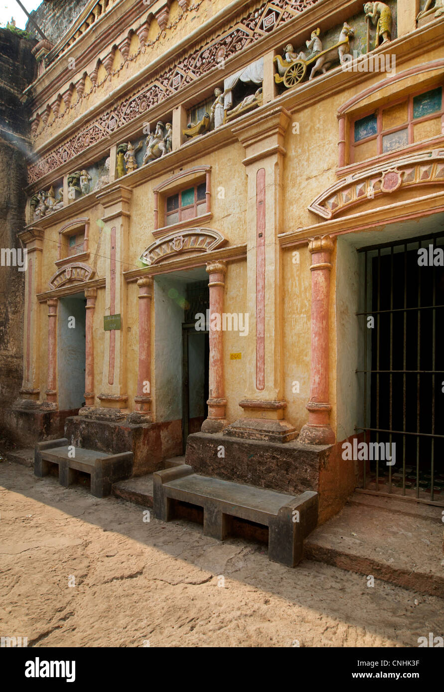 Shwe Ba Daung, Carved out of solid rock. Near Monywa, Burma Stock Photo ...