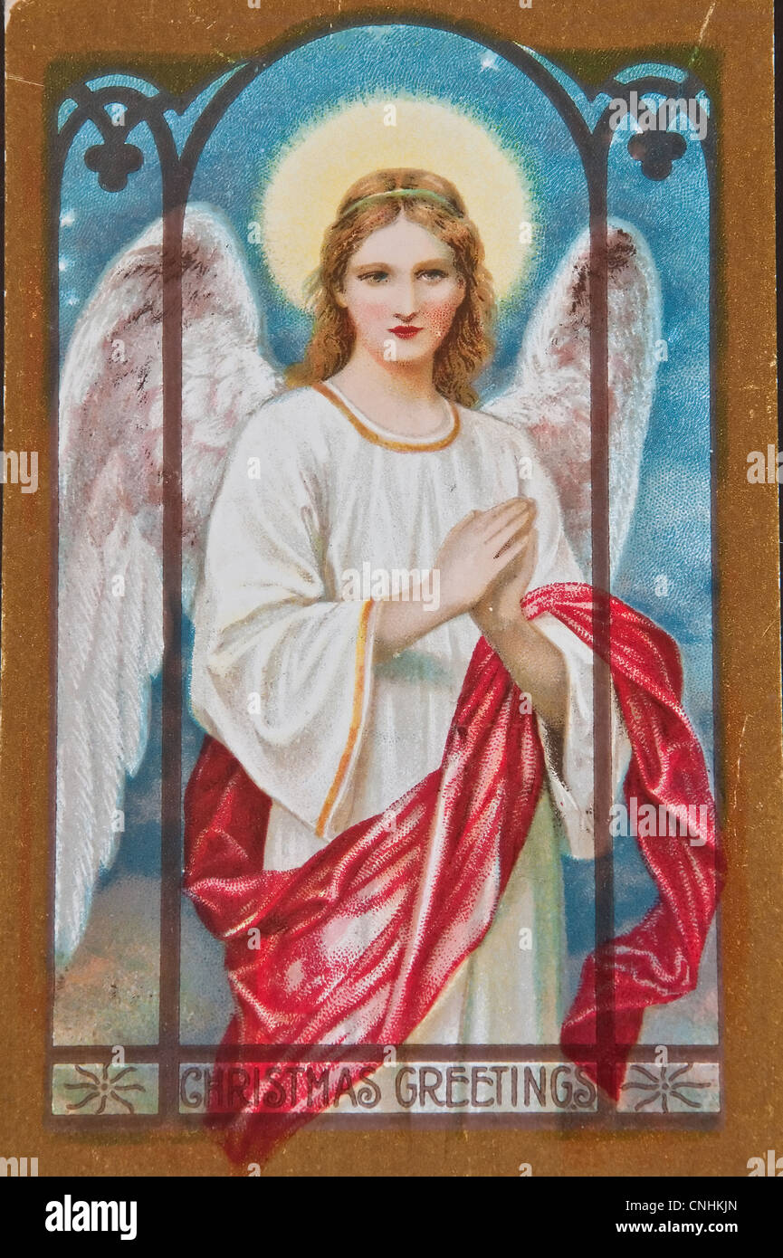 USA - CIRCA 1900 - This aged vintage postcard showing signs of wear, in ...