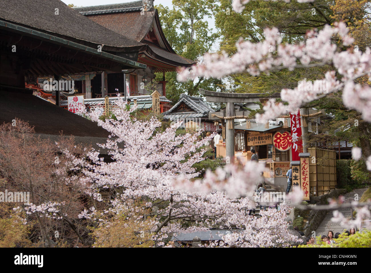Jishu Jinja shrine At Kiyomizu Dera Temple, in Higashiyama, Kyoto ...