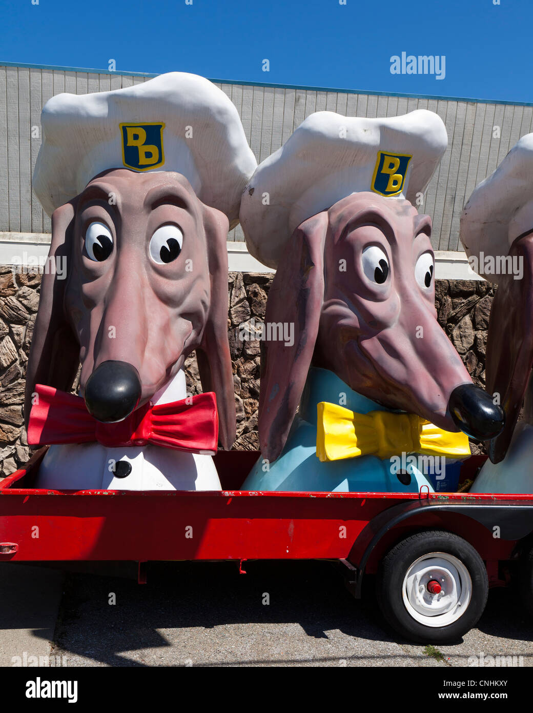 Doggie Diner heads of San Francisco Stock Photo - Alamy