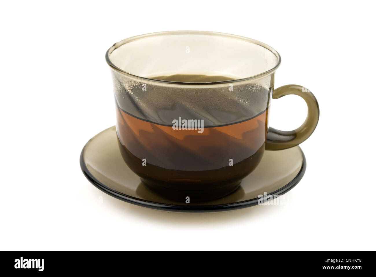 Cup drink on white Cut Out Stock Images & Pictures - Alamy