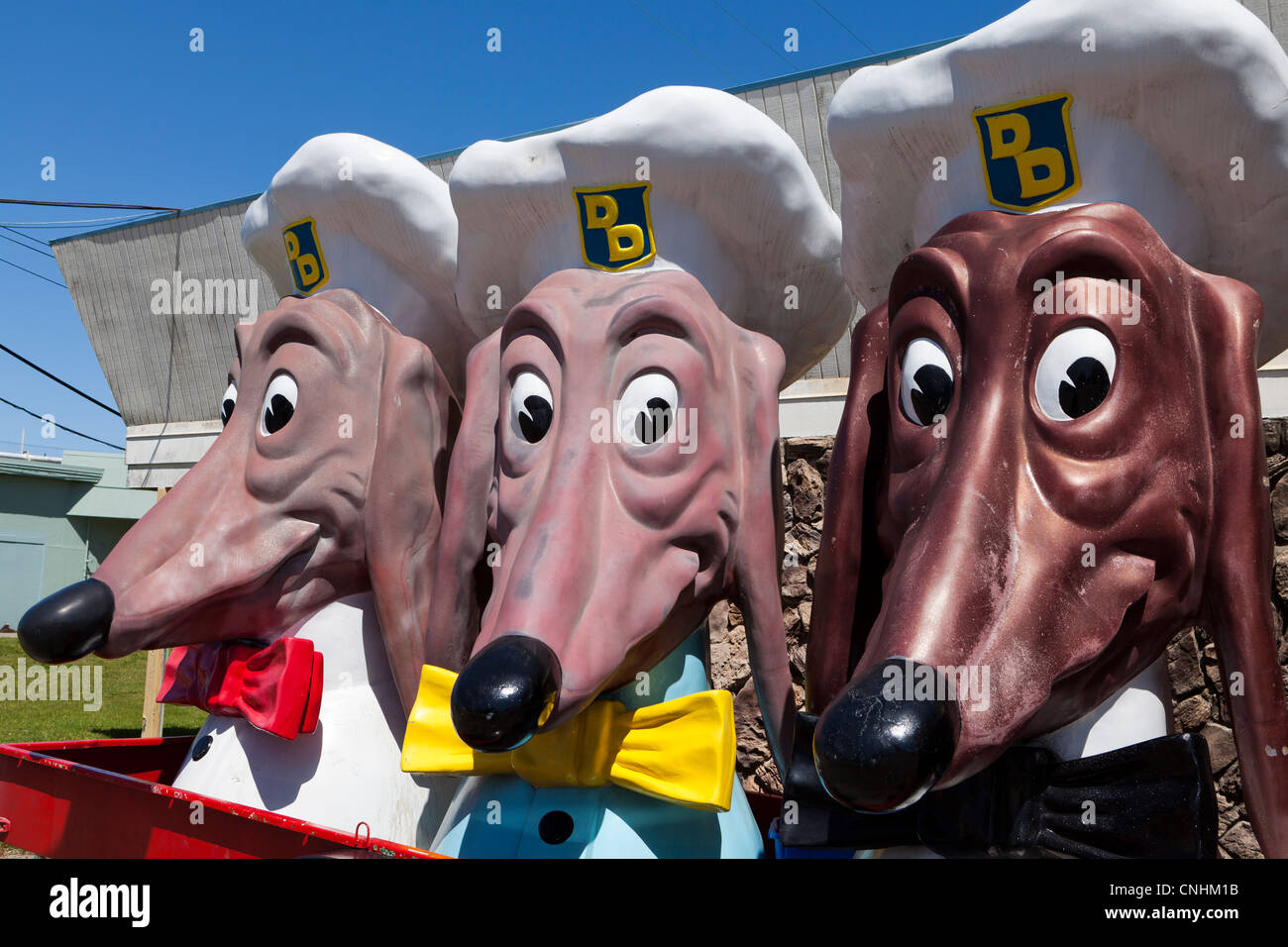 Doggie Diner heads of San Francisco Stock Photo - Alamy