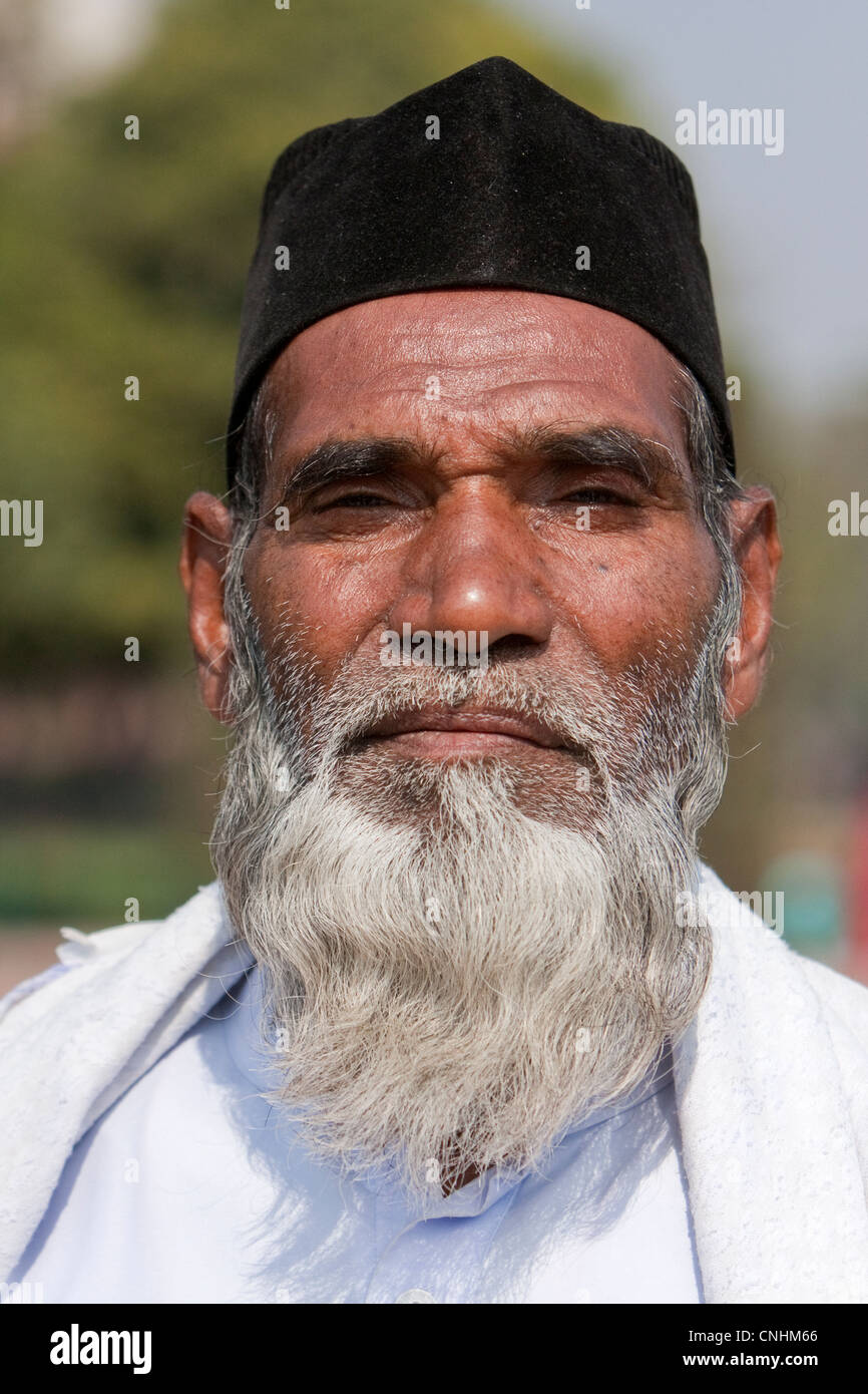 India hat man hi-res stock photography and images - Alamy