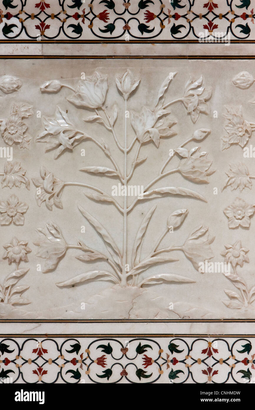 Taj mahal marble design hi-res stock photography and images - Alamy
