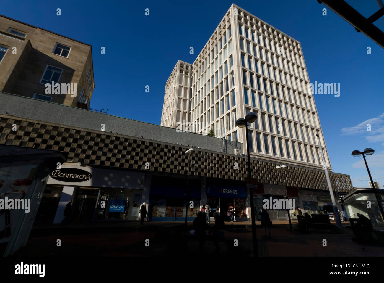 Arndale House, a office block on Broadway, Bradford. Built between 1962 ...