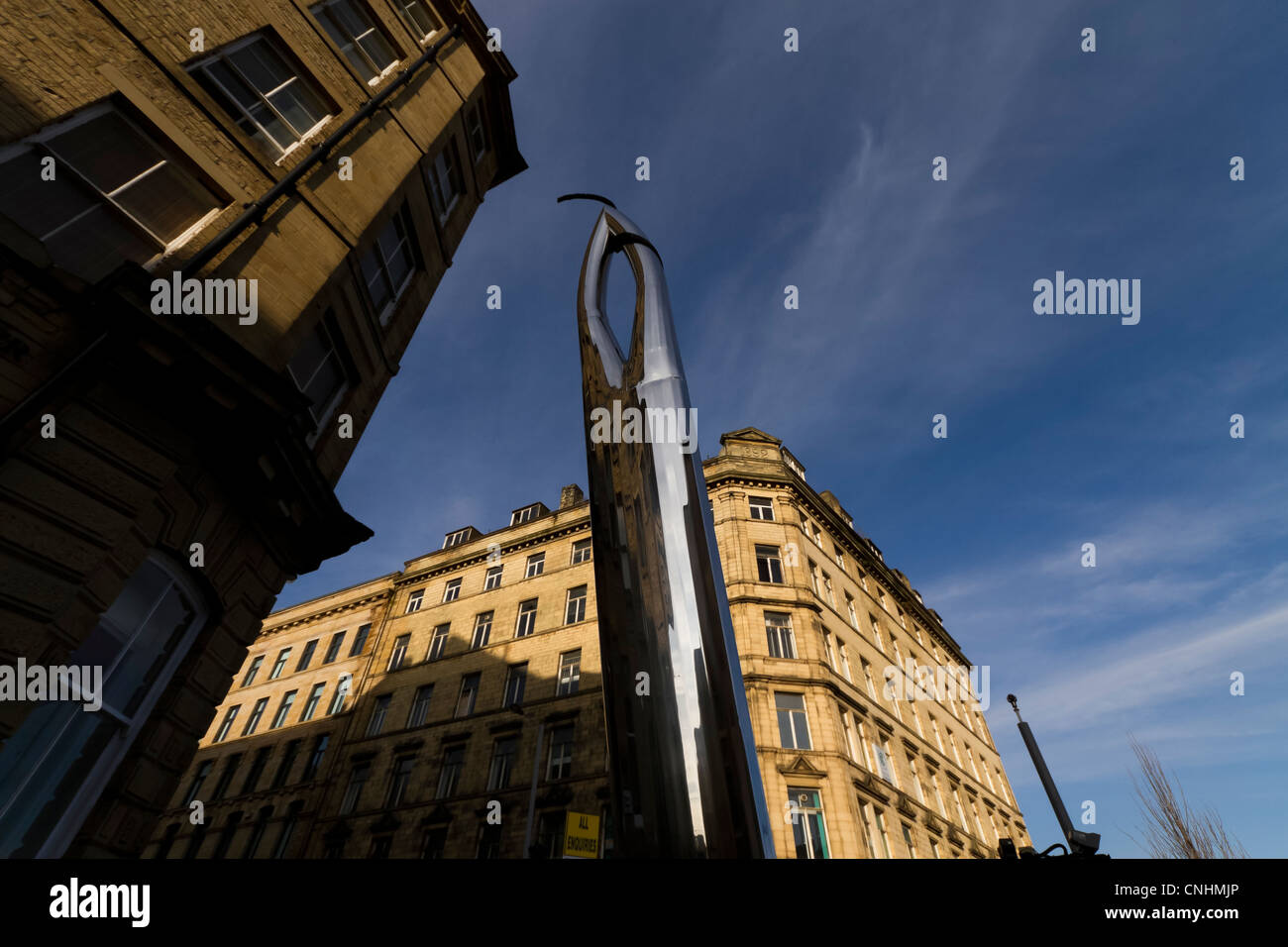 Connecting the City, or The Needle, opposite the entrance to Foster ...