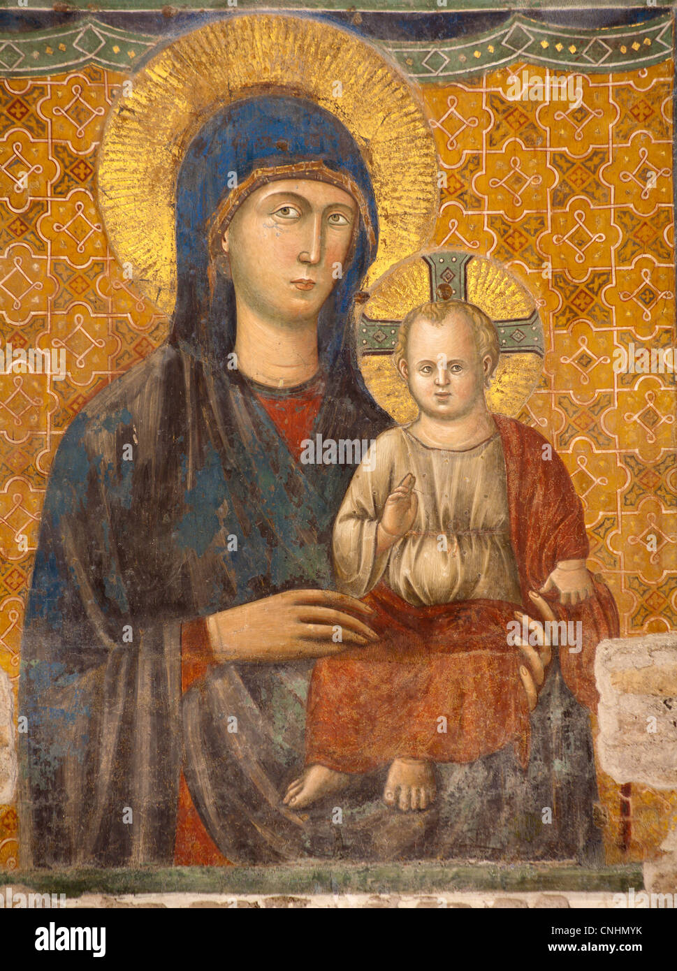 Rome - The Most Holy Mother of God. Basilica di Santa Maria in Ara ...