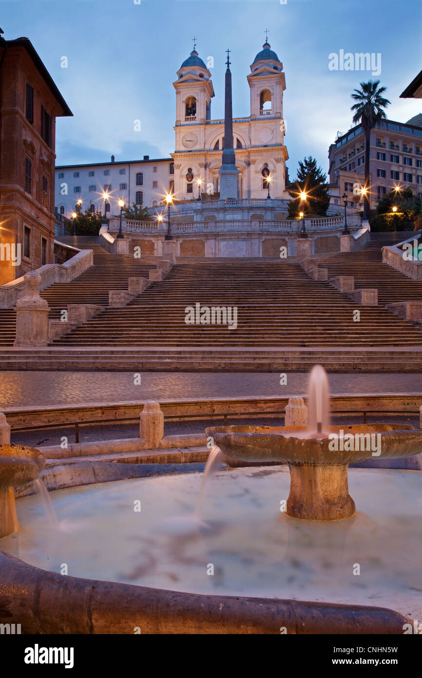 Rome stairs hi-res stock photography and images - Alamy