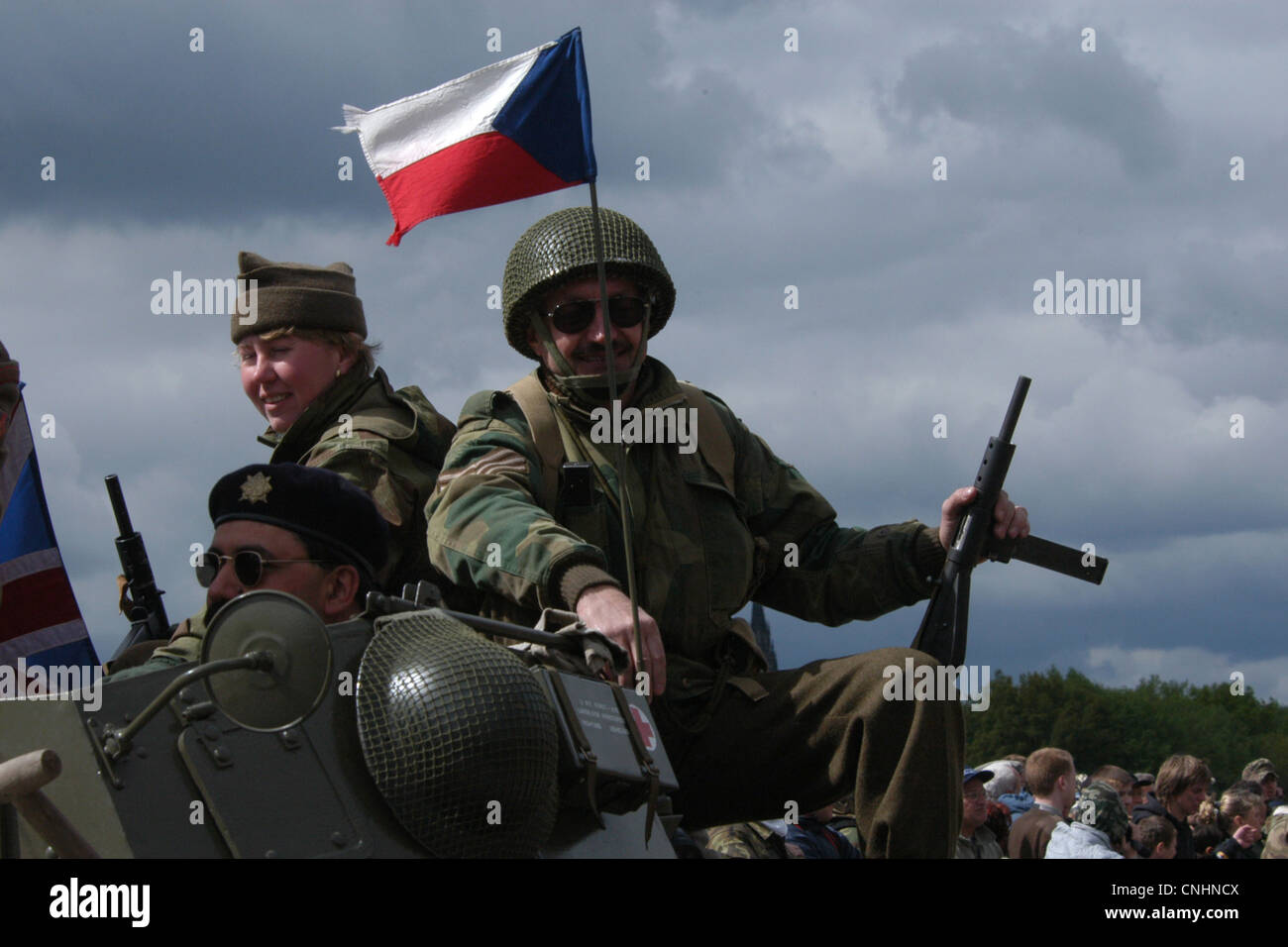Czechoslovakian military parade hi-res stock photography and images - Alamy