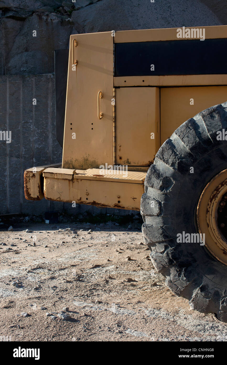 Detail of a heavy equipment vehicle Stock Photo - Alamy