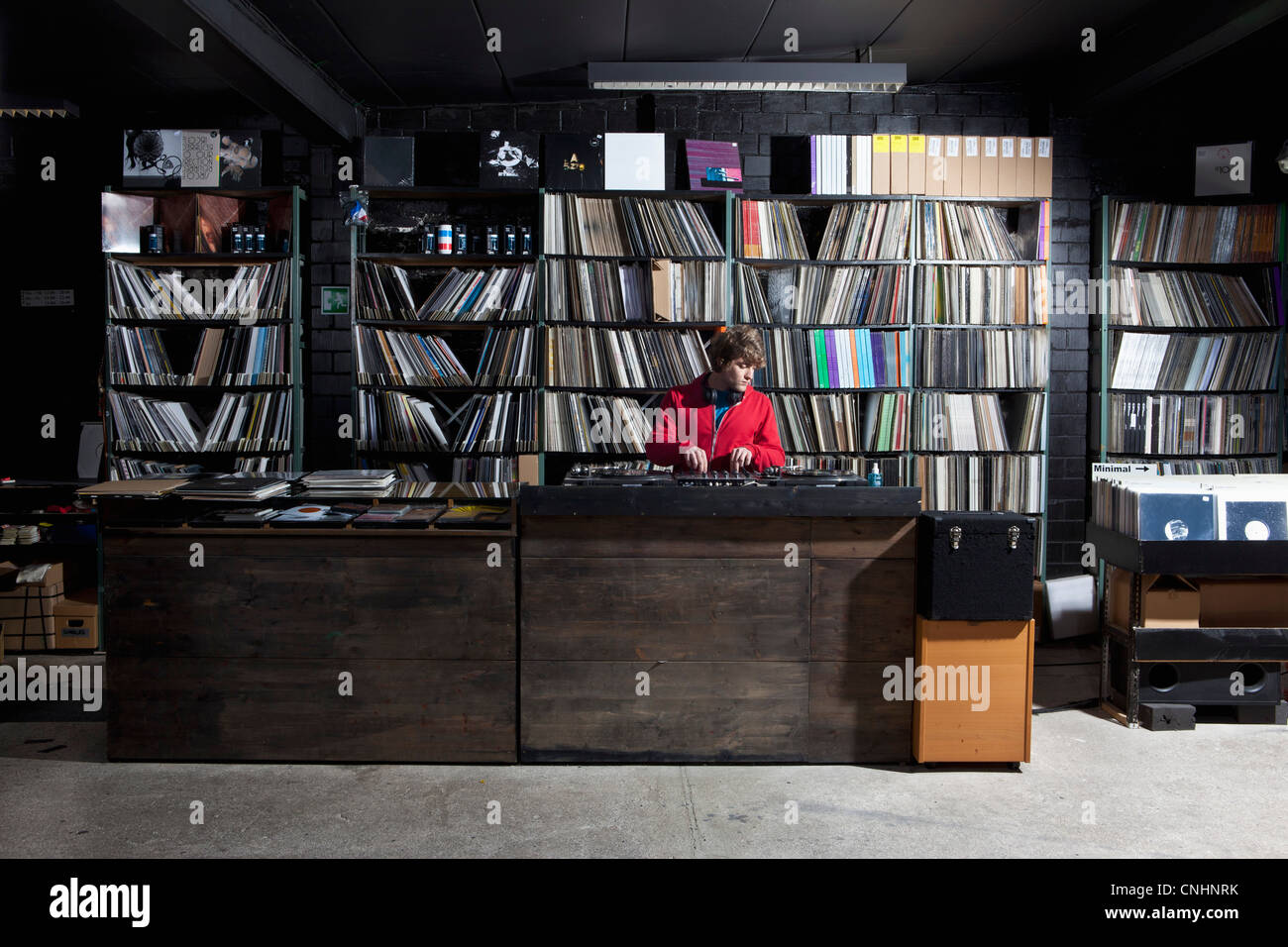 Dj decks art hi-res stock photography and images - Alamy