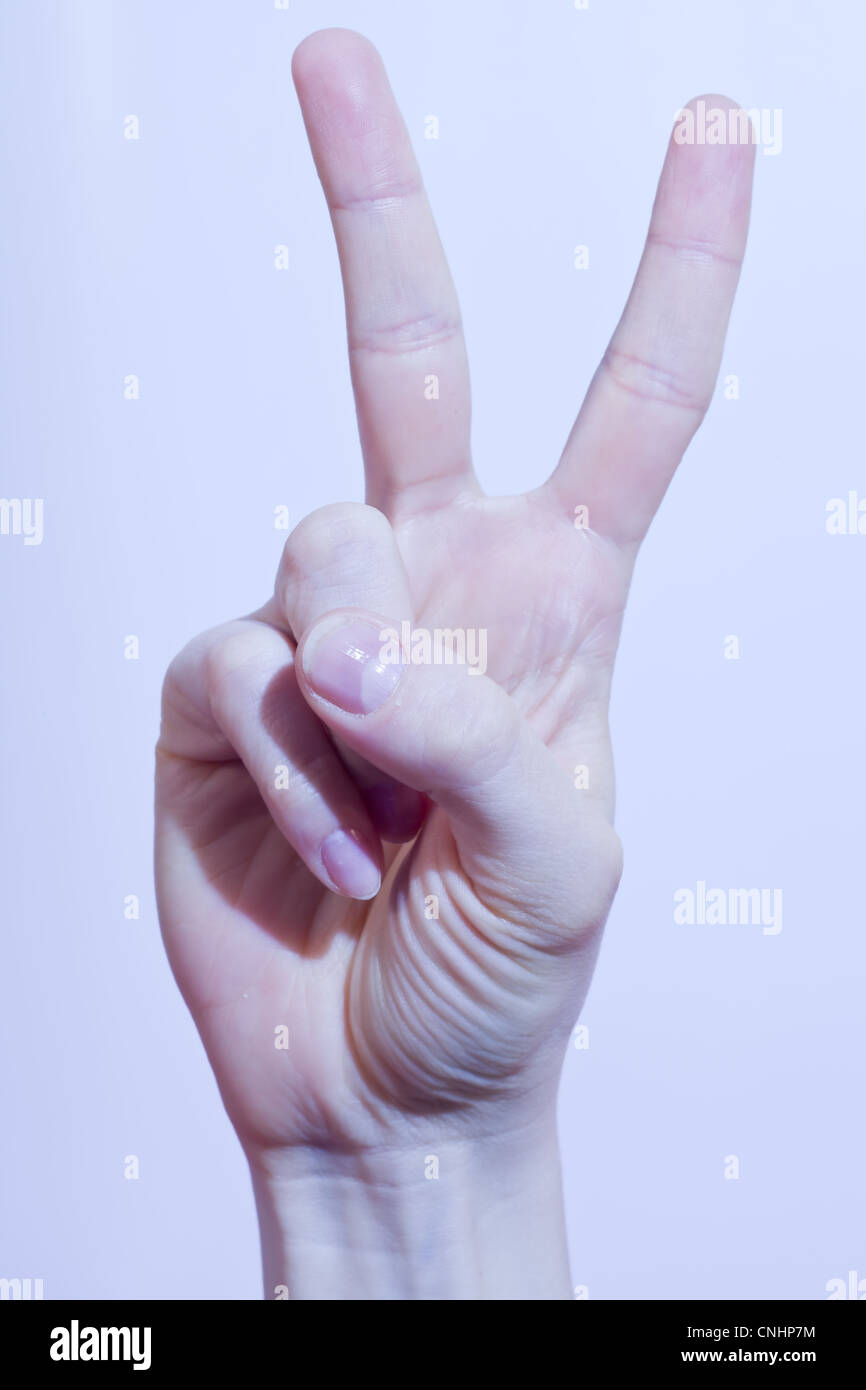 Hand fingers finger thumb hi-res stock photography and images - Alamy