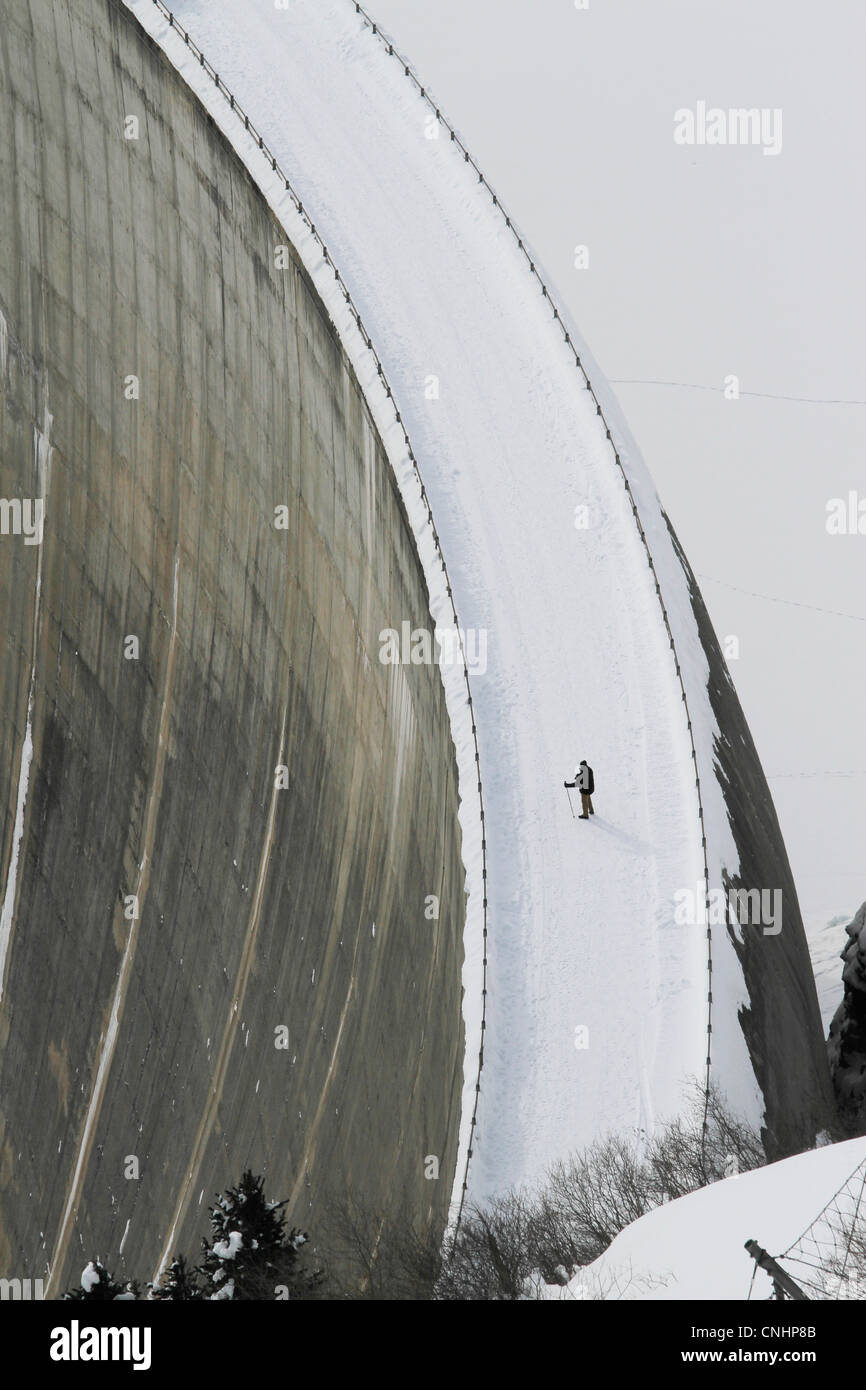 Dam man vertical hi-res stock photography and images - Alamy