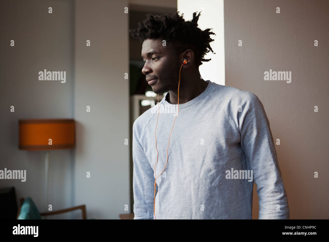 Earbuds sweatshirt hi-res stock photography and images - Alamy