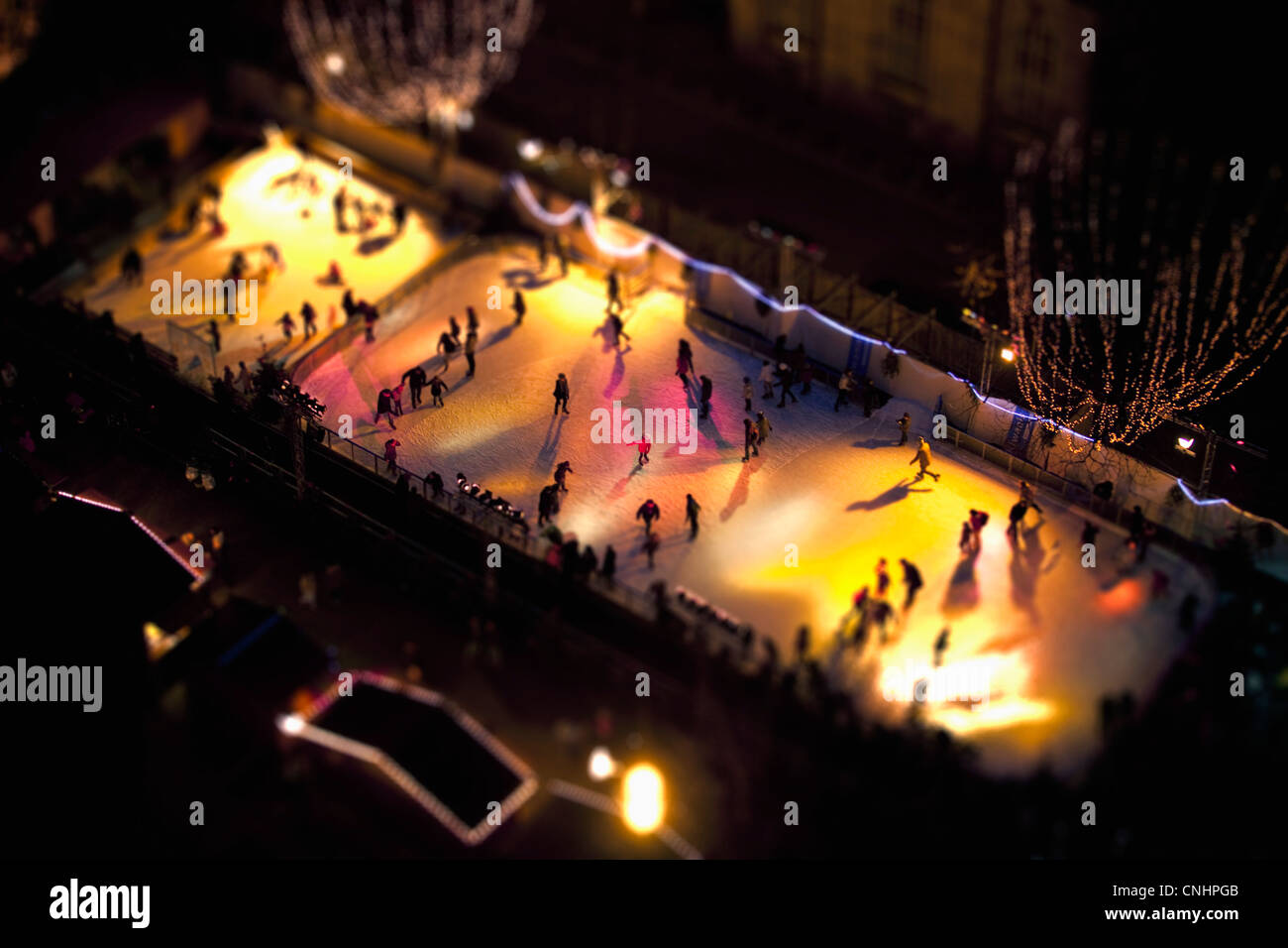 Ice skating rink and france hi-res stock photography and images - Alamy