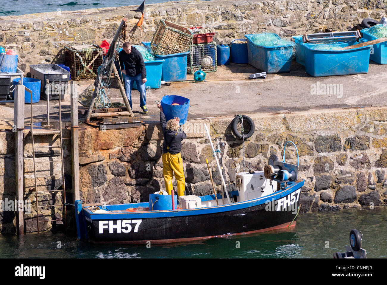 Cornish Fisherman Stock Photos & Cornish Fisherman Stock Images - Alamy
