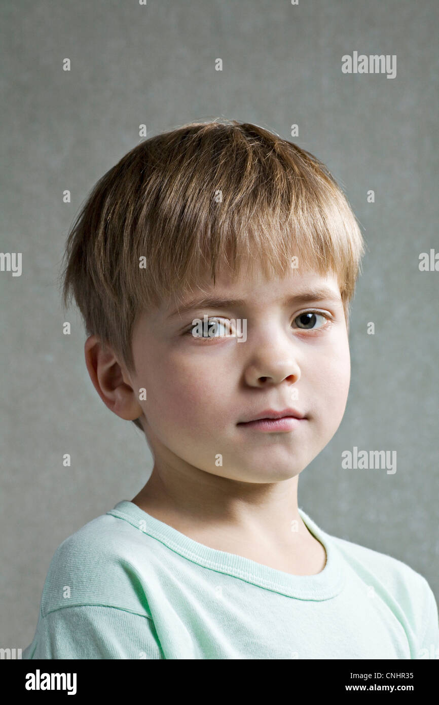 Portrait of boy Stock Photo - Alamy
