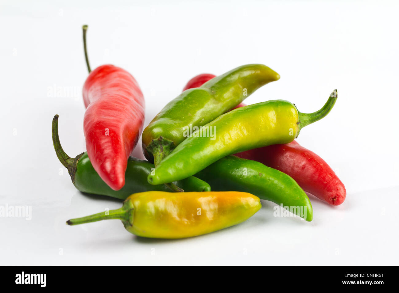 Chillies fresh plant hi-res stock photography and images - Alamy
