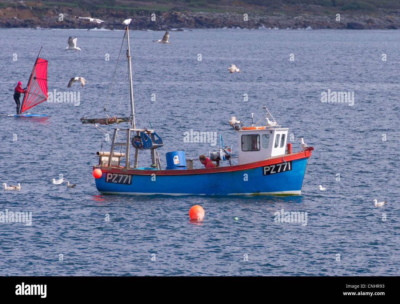 Coverack fishermen hi-res stock photography and images - Alamy