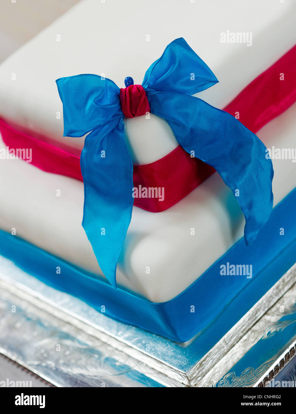 Blue ribbon cake hi-res stock photography and images - Alamy