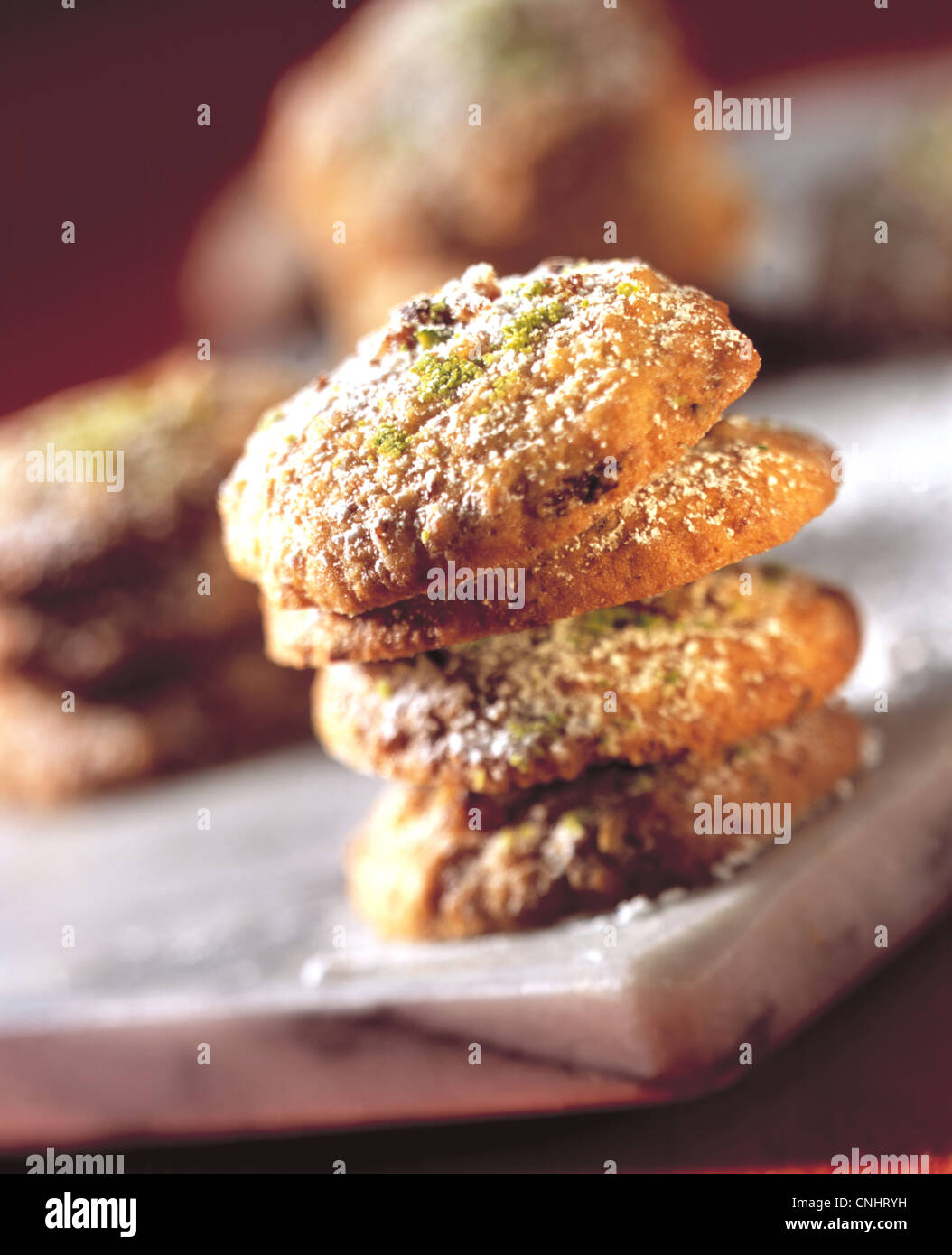 Exotic nut cookies Stock Photo - Alamy