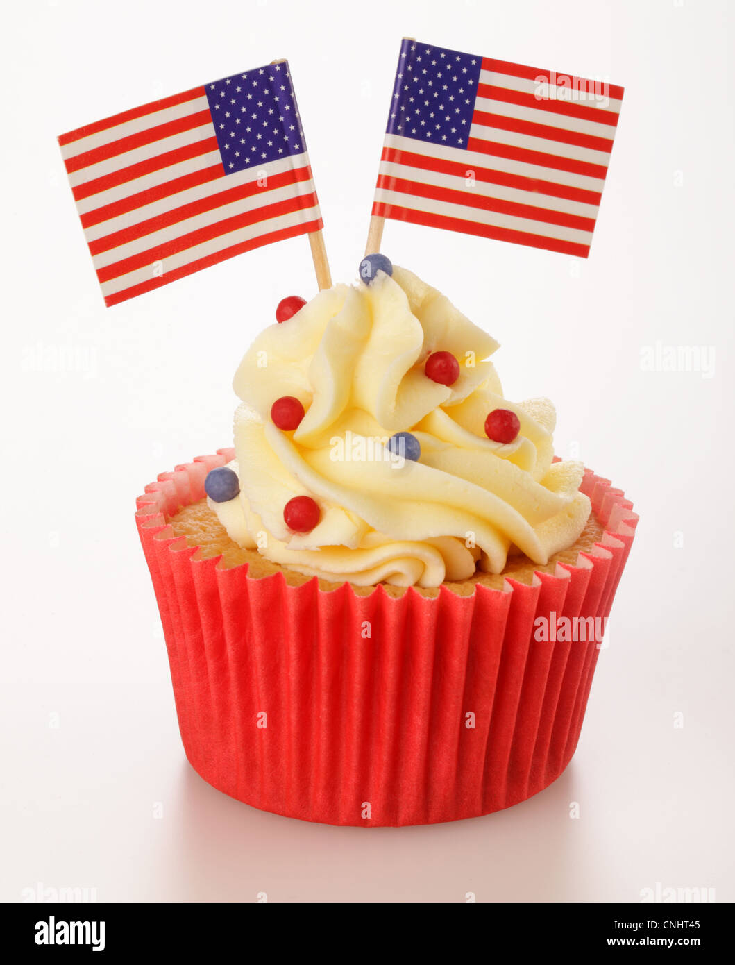 AMERICAN CELEBRATION CUPCAKE Stock Photo - Alamy
