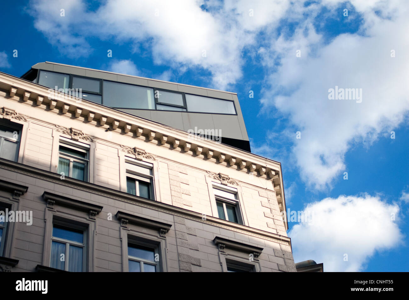Roof loft at the building in Vienna, Austria on March 31, 2012. (CTK Photo/Krystof Kriz Stock ...