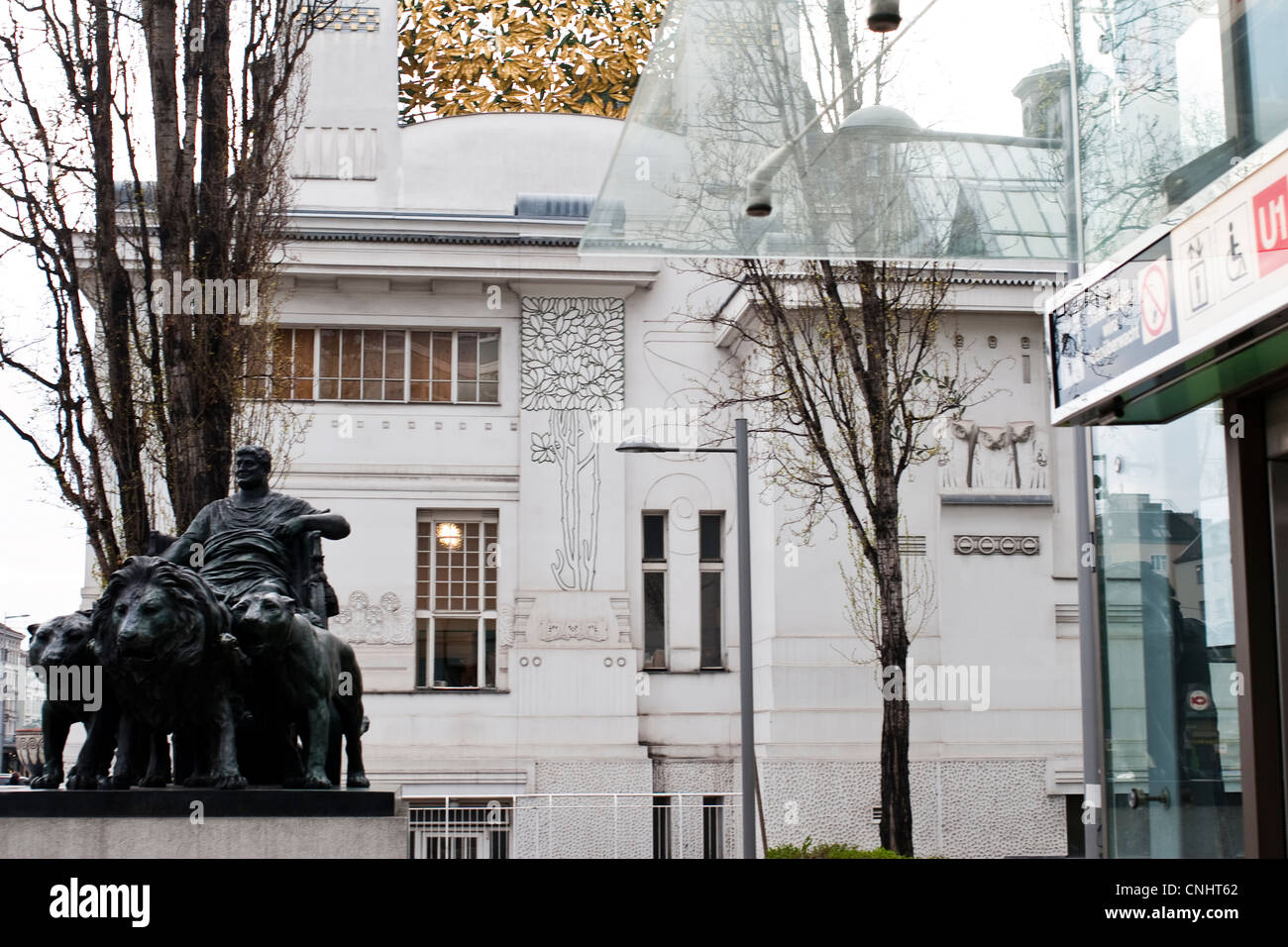 Secession building architect Joseph Maria Olbrich Vienna Austria March ...