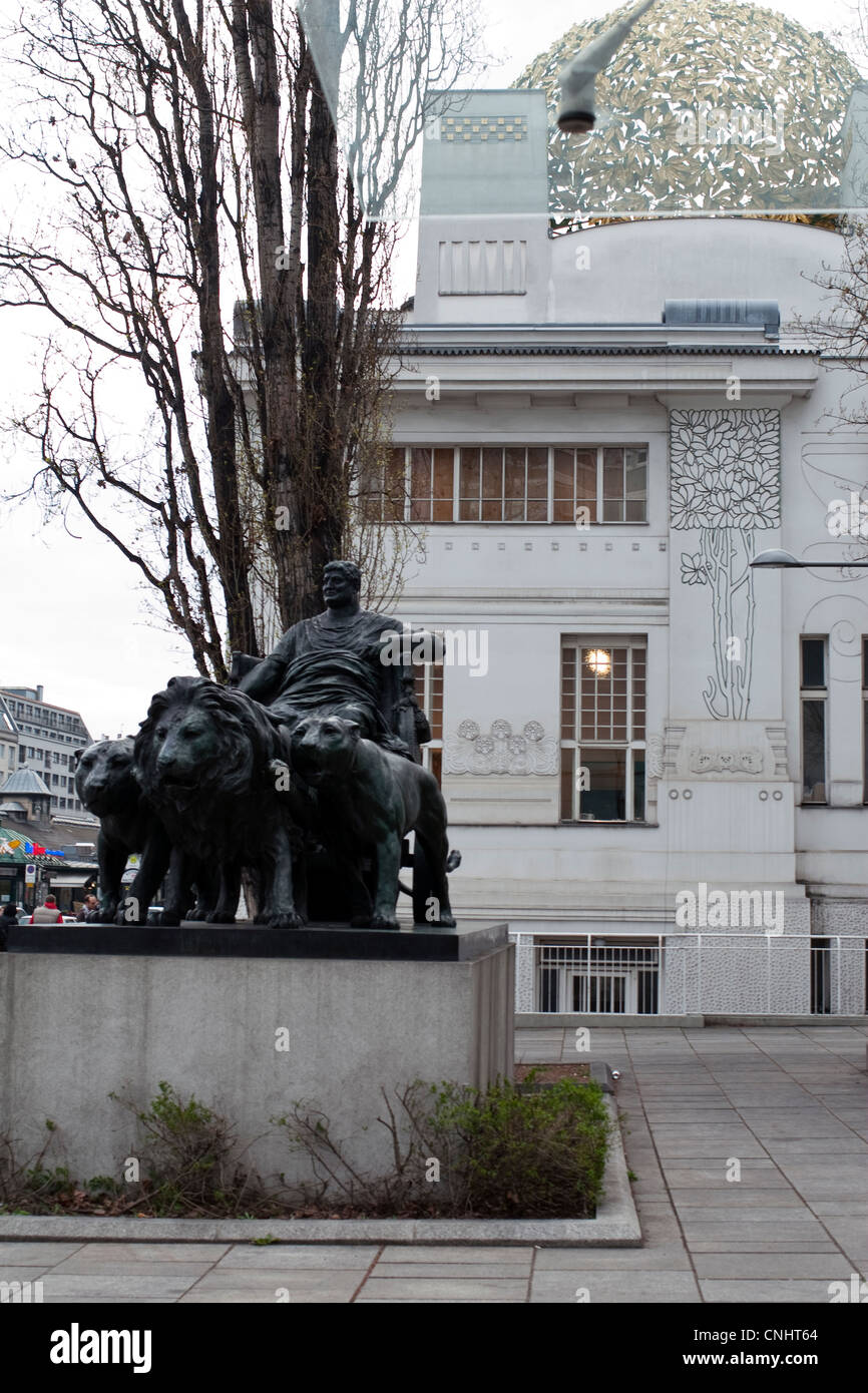Secession building architect Joseph Maria Olbrich Vienna Austria March ...