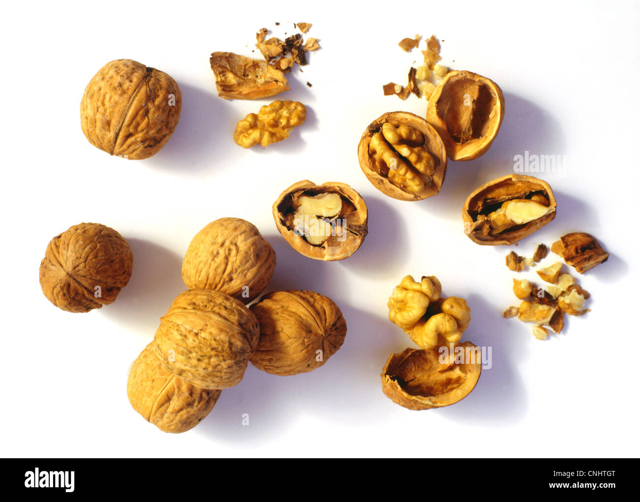 Cut out: Walnuts Stock Photo - Alamy