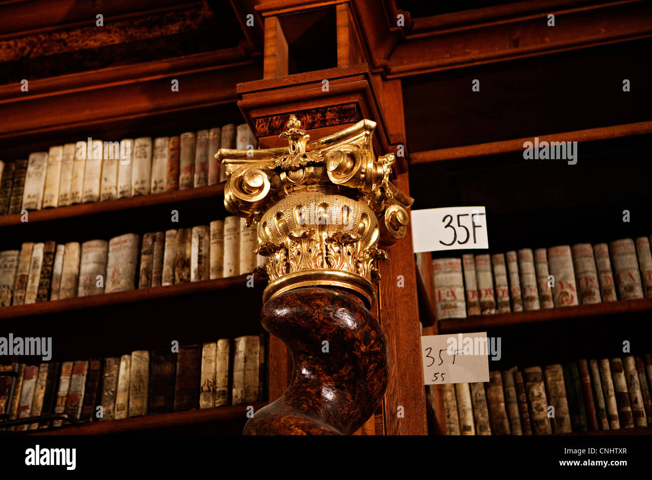 Jesuits Barock Library Clementinum Prague library was finished 1727 ...
