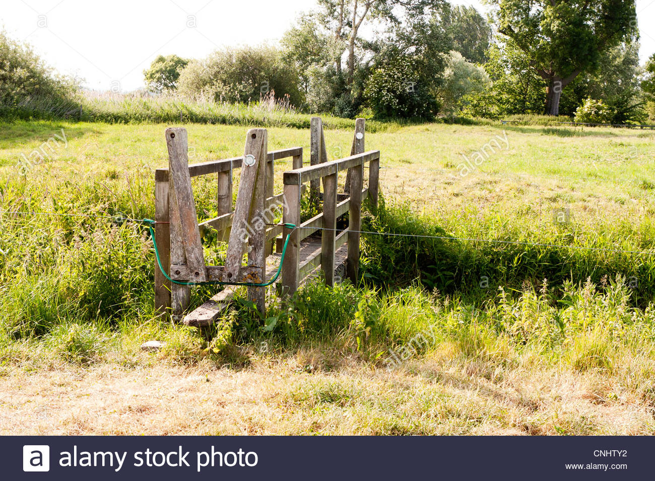 Bridge Over A Ditch High Resolution Stock Photography and Images - Alamy