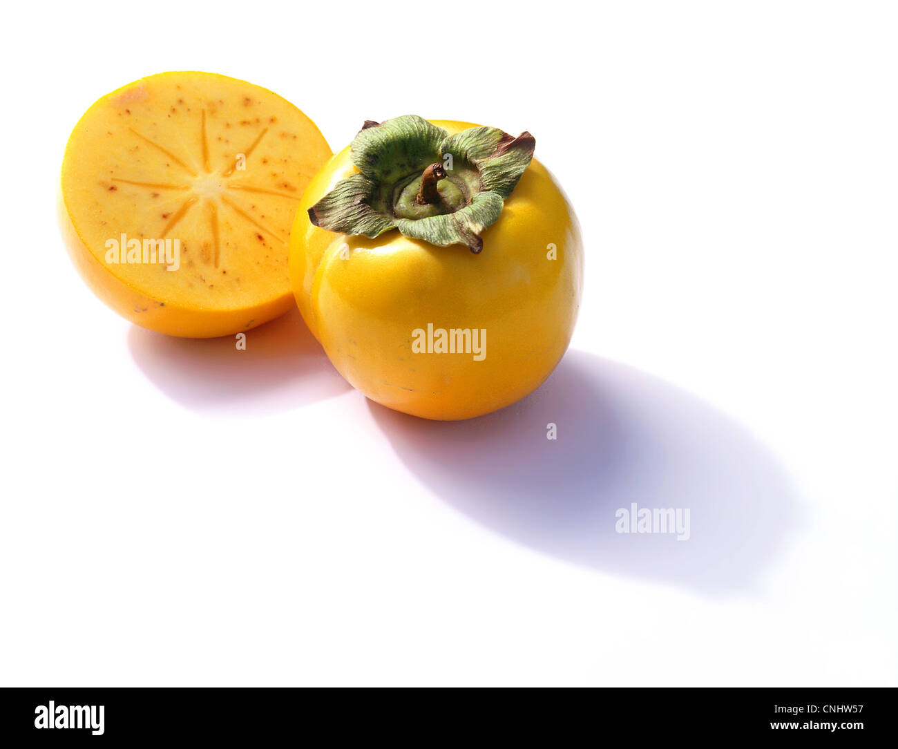 Cut out: Kaki - persimmon - chinese quince - japanese apricot Stock ...