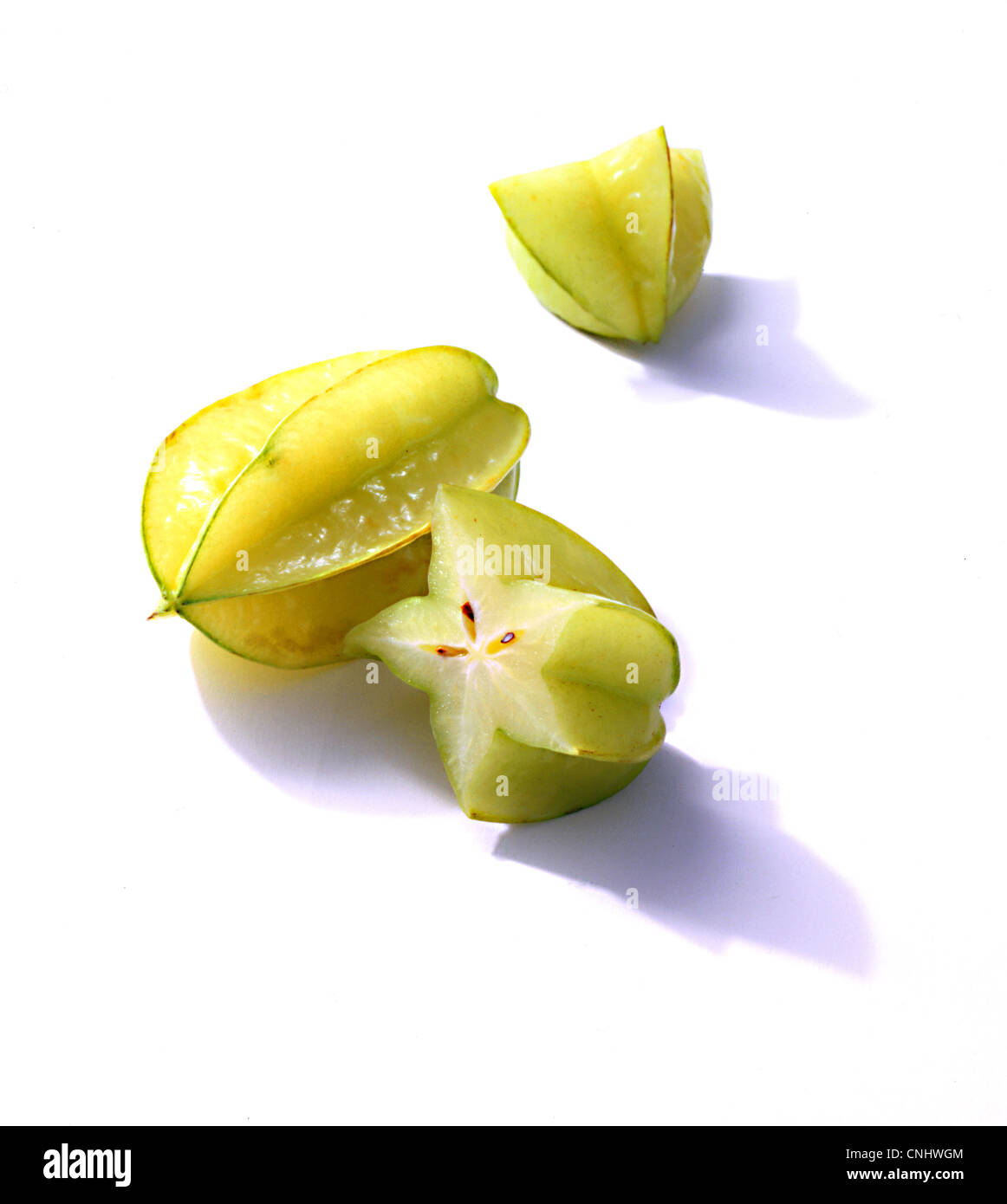 Cut out: Carambola / Starfruit Stock Photo - Alamy