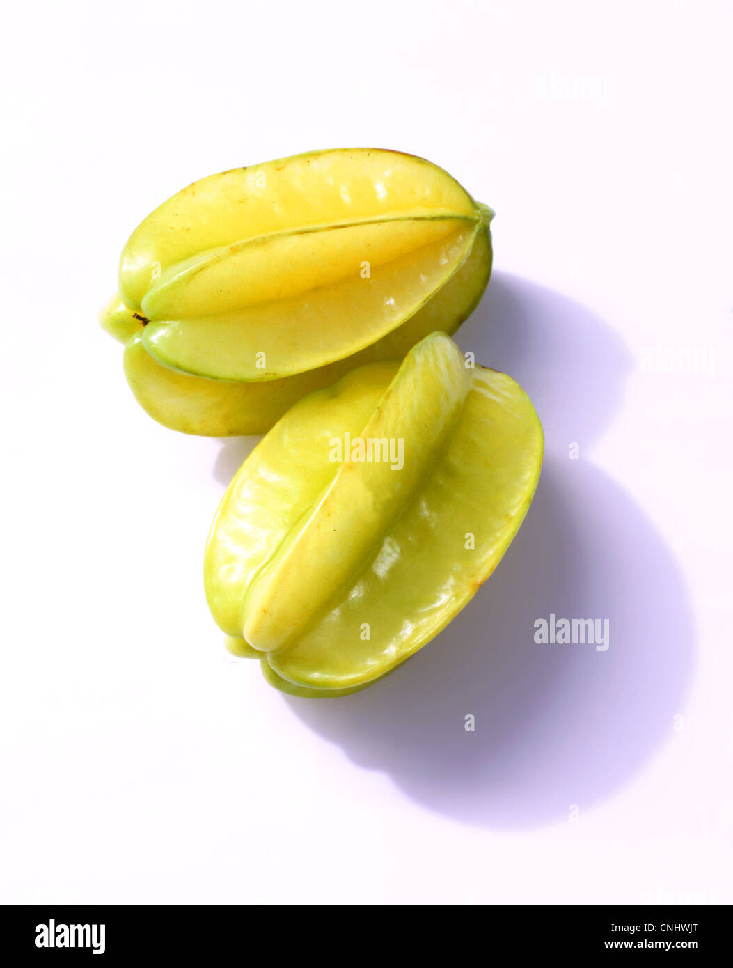 Cut out: Carambola / Starfruit Stock Photo - Alamy