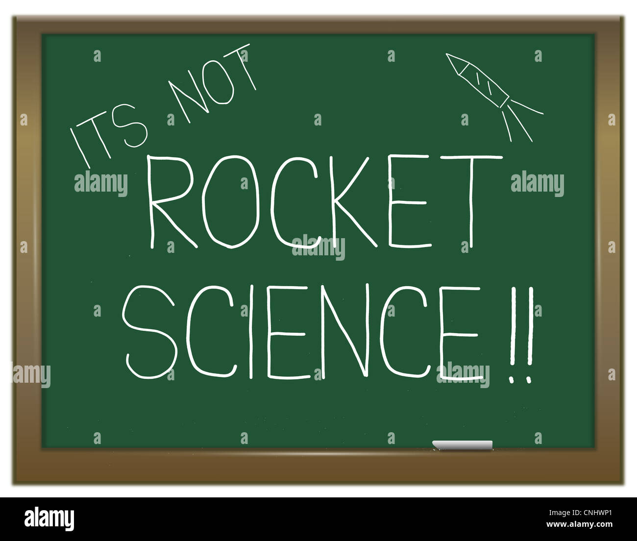 Not rocket science Stock Photo - Alamy