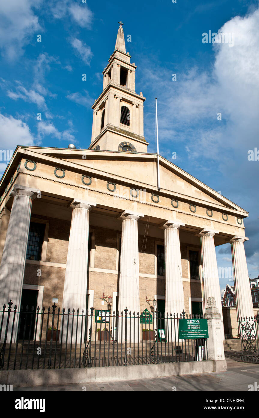 St John the Evangelist church, Waterloo, London, UK Stock Photo - Alamy
