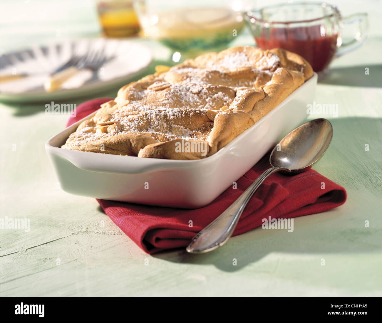 Salzburger Nockerln yeast pastry cake Stock Photo - Alamy