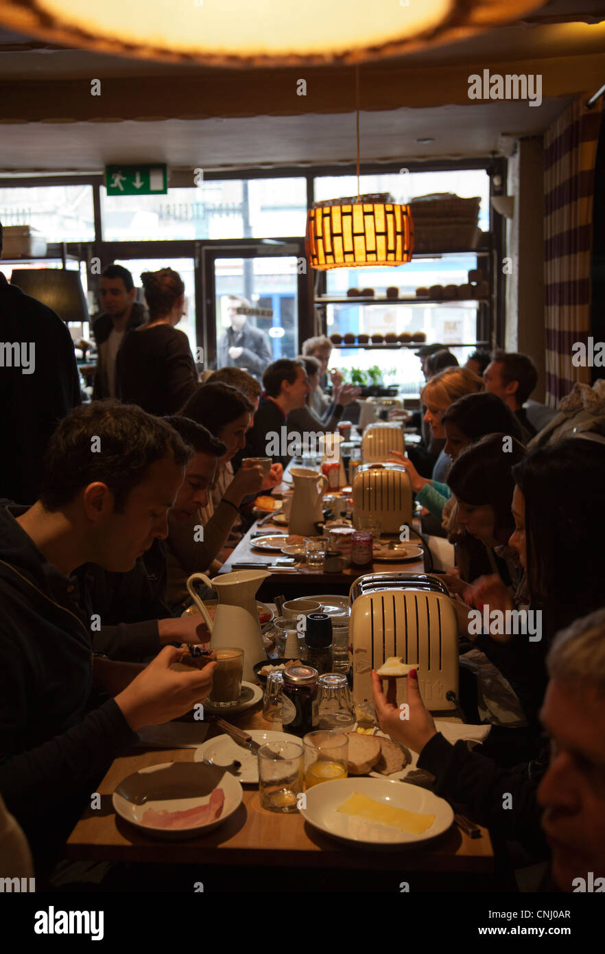 The Ferm Bakery Restaurant in Clapham Stock Photo - Alamy