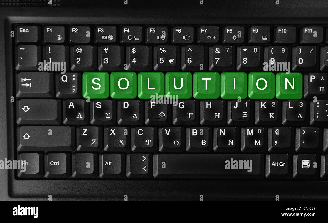 Problem solution hi-res stock photography and images - Alamy