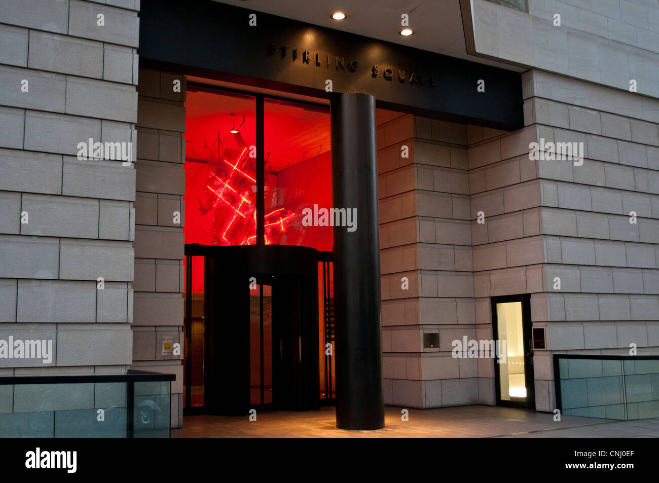 Stirling Square Building near Carlton House Terrace, London, UK Stock ...