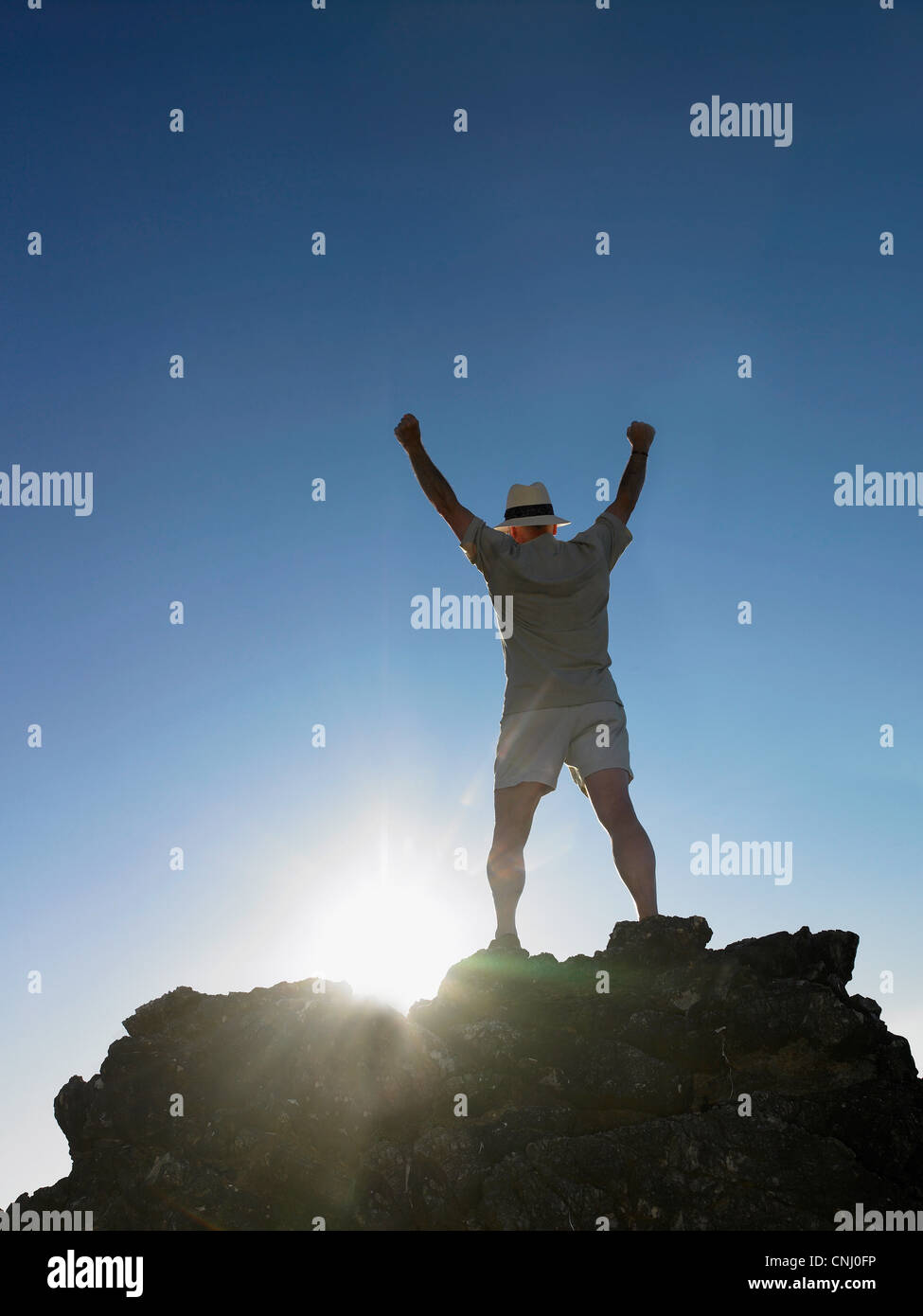 Raised stands hi-res stock photography and images - Alamy