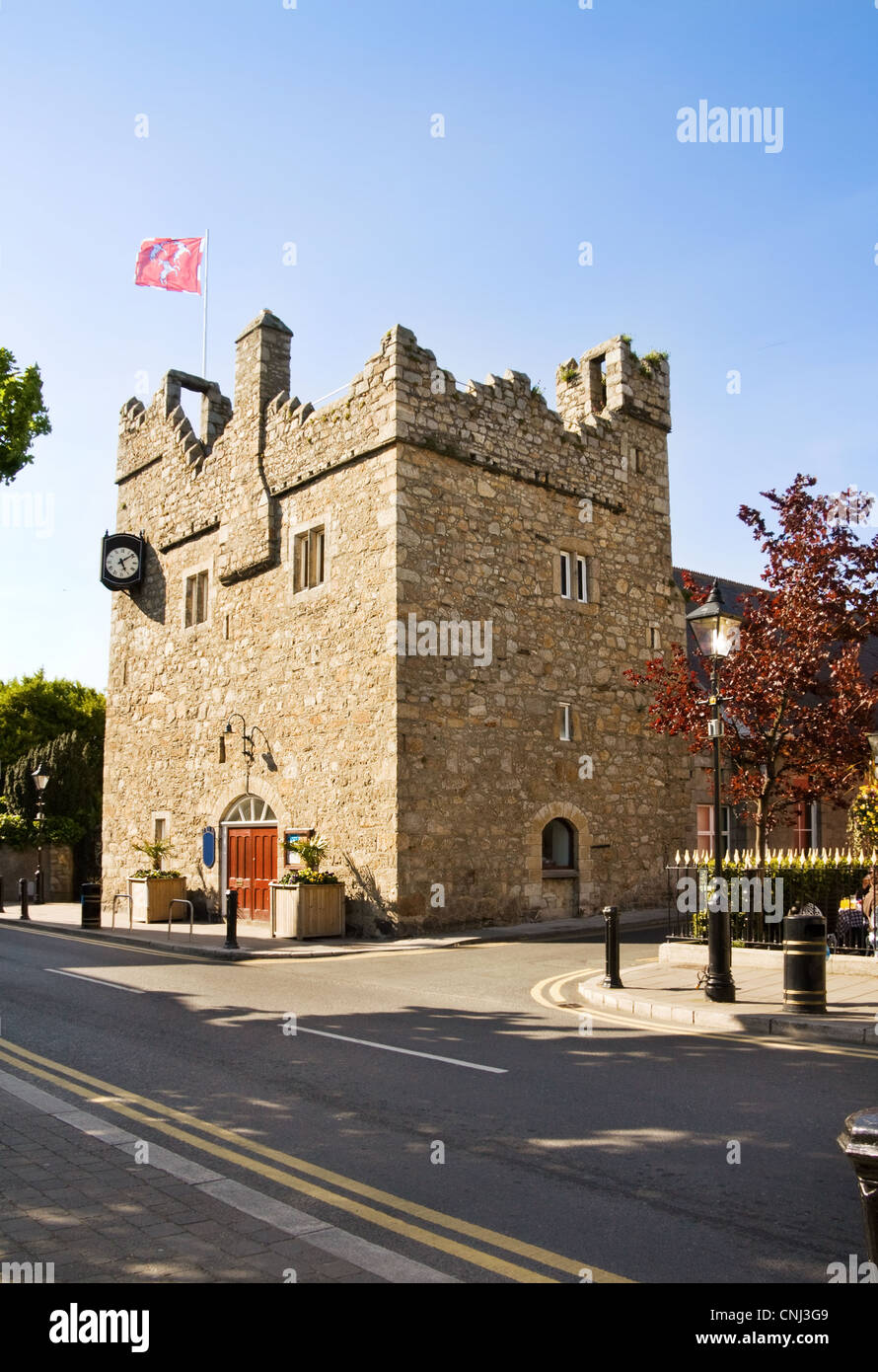 Medieval castle at Dalkey, in Dublin Ireland Stock Photo - Alamy
