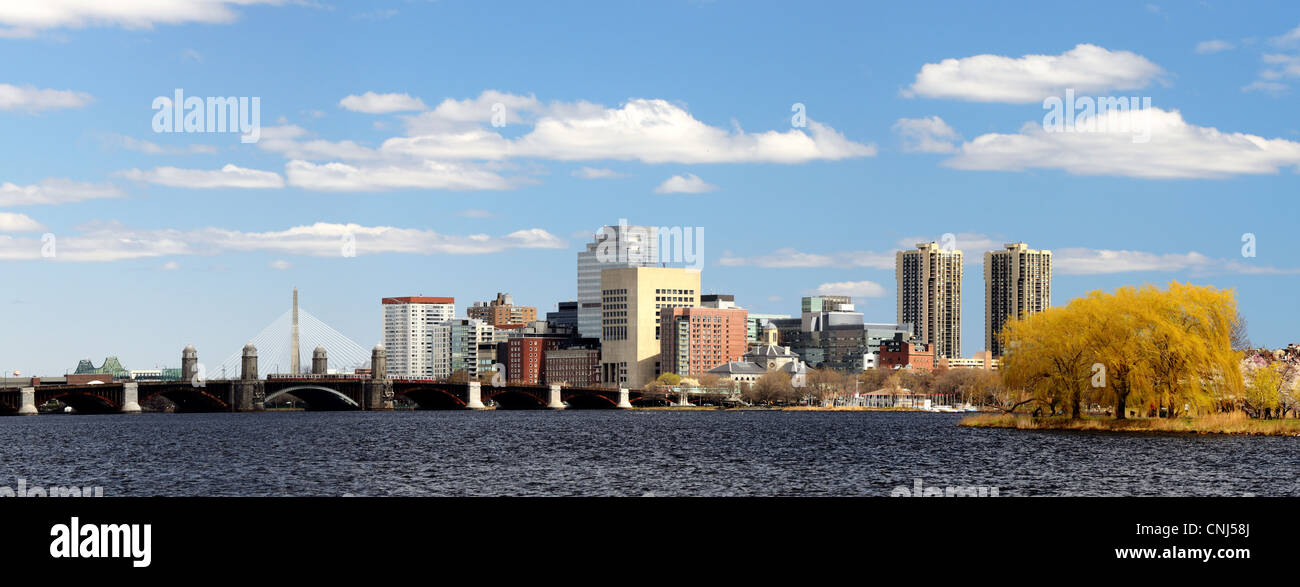 Charles river aerial view buildings hi-res stock photography and images ...