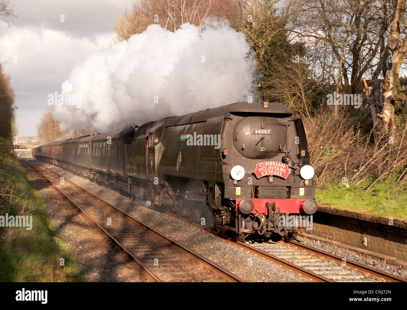 Battle of britain class steam locomotive hi-res stock photography and ...