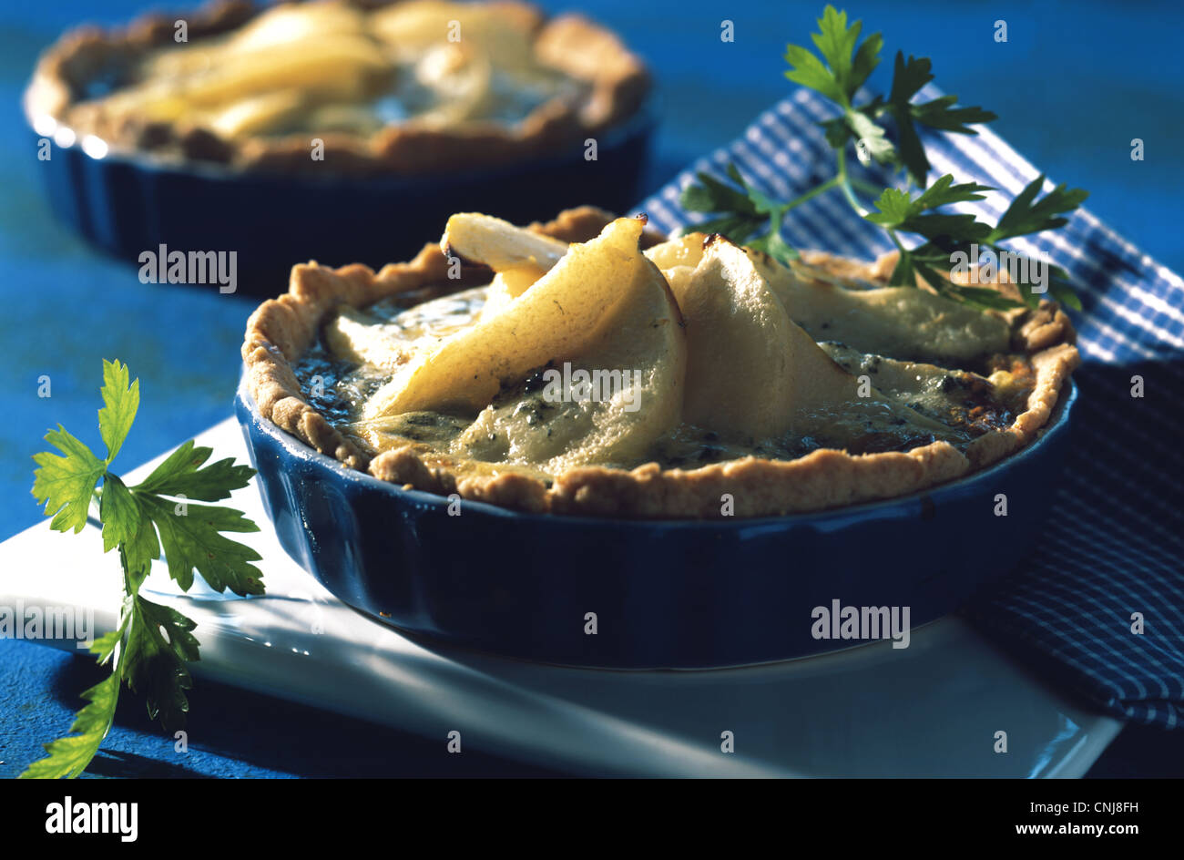 Potato - pear - tart Stock Photo - Alamy
