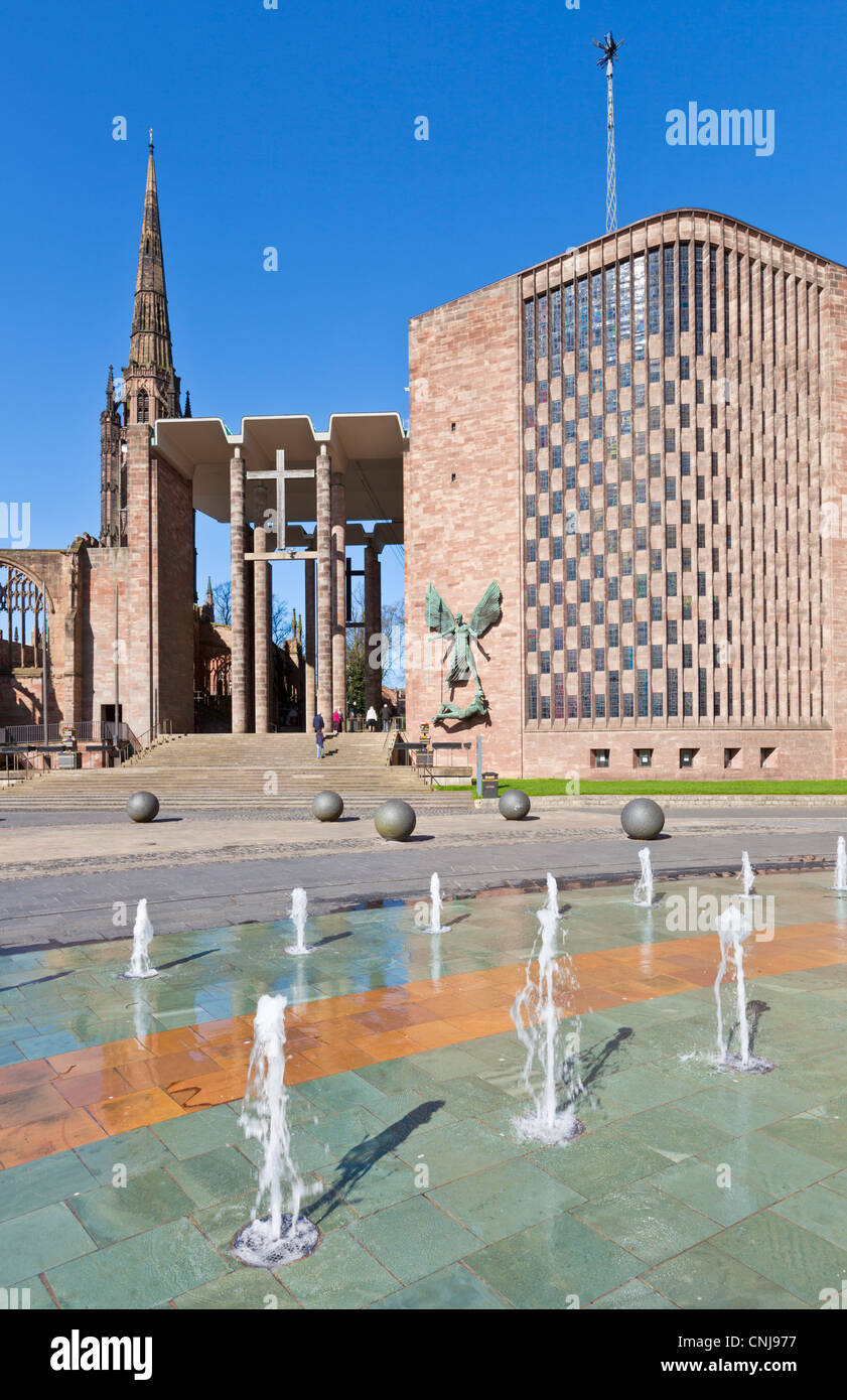 Coventry cathedral and old and new hi-res stock photography and images - Alamy
