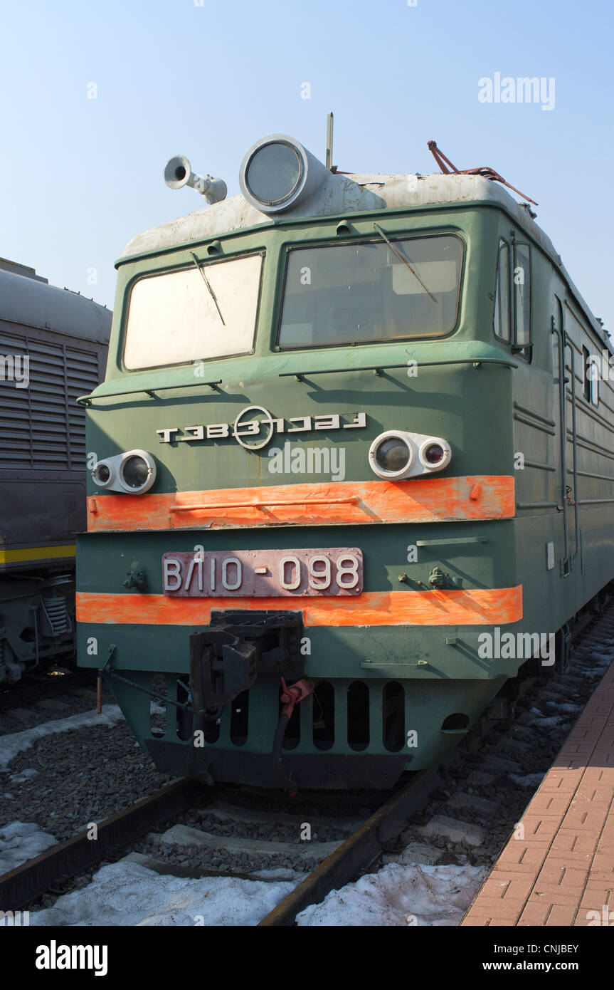 Russian electric locomotive VL10. Built in 1970 Stock Photo - Alamy